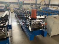 China Automatic Galvanized Cz Purlin Roll Forming Machine 15 Rows for sale