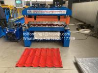 China CE Steel Glazed Tile Roll Forming Machine 380V for sale