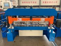 China 1250mm Metal Oman Roofing Sheet Roll Forming Machine for sale