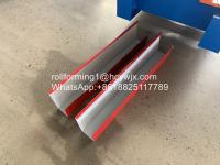 China Canoa Pachuca Rain 20 Rows 0.6mm Gutter Forming Machine for sale