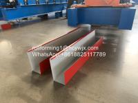 China Canoa Pachuca Rain 20 Rows 0.6mm Gutter Forming Machine for sale