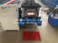 China Plc Self Lock 15m/Min 3p Roof Sheet Rolling Machine for sale