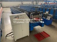 China Cr12 0.7mm Self Locking 400mm Roofing Sheet Roll Forming Machine for sale