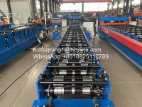 China Cr12 0.7mm Self Locking 400mm Roofing Sheet Roll Forming Machine for sale