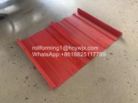 China Cr12 0.7mm Self Locking 400mm Roofing Sheet Roll Forming Machine for sale