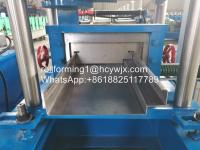 China 380v GI 1.5mm Steel Door Frame Roll Forming Machine for sale