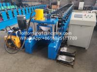 China 15KW China Driving PLC Control Door Frame Roll Forming Machine for sale