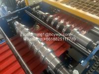 China 614mm Plc 9.5kw Shutter Door Roll Forming Machine for sale