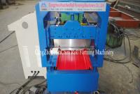 China Clip Lock Type Steel Roofing Sheet Roll Forming Machine Hot In Ghana for sale