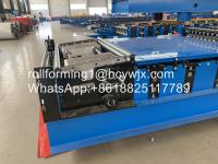 China Feeding Table 15m/Min Double Layer Roofing Sheet Roll Forming Machine for sale