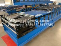 China Feeding Table 15m/Min Double Layer Roofing Sheet Roll Forming Machine for sale