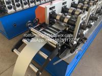 China Ppgi Cu 1.8mm Purlin Roll Forming Machine With Ellipse Punching Holes for sale
