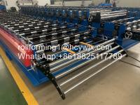 China 18 Rows Metal Roof Roll Forming Machine Cr12 1.00mm Precision for sale