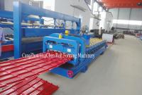 China Hydraulic Automatic Glazed Tile Roll Forming Machine Special Model For Villa for sale