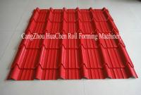 China Hydraulic Automatic Glazed Tile Roll Forming Machine Special Model For Villa for sale