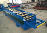 China 380V Industrial Ridge Cap Roll Form Equipment PLC Control Cutting Method for sale