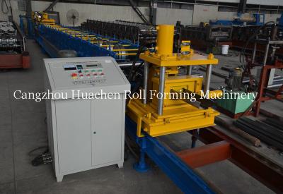 China Single Chain Transmission 7.5Kw  Door Frame Rolling Forming Machine , Galvanized Frame Panel for sale