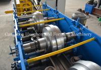 China Single Chain Transmission 7.5Kw  Door Frame Rolling Forming Machine , Galvanized Frame Panel for sale