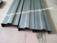 China Single Chain Transmission 7.5Kw  Door Frame Rolling Forming Machine , Galvanized Frame Panel for sale