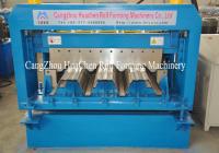 China 28 Roll Stations Floor Deck Roll Forming Machine For Construction Floor for sale