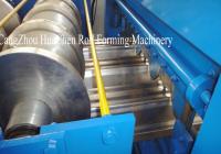 China PLC Control Hydralic Cut Metal Deck Roll Forming Machine For 26 Roller Stations for sale