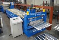 China 3 Phase Trapezoid Roofing Sheet Roll Forming Machine For 1200mm for sale