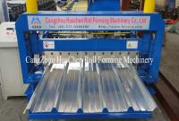 China 3 Phase Trapezoid Roofing Sheet Roll Forming Machine For 1200mm for sale