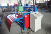 China Cut-to-Length Sheet Metal Cutting Machine Color Coated 3 Rows Rollers for sale