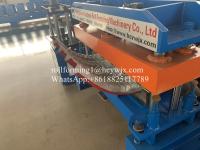 China Bull Nose Cracking Metal Rollformer For Curved Corner for sale