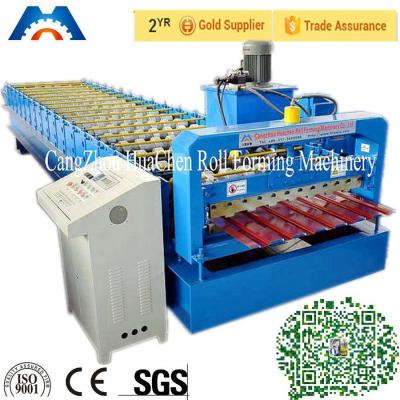 China Building Material Steel Wall Panel Roll Forming Machine Hydraulic for sale