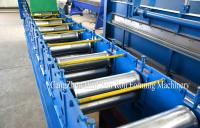 China Galvanized Steel Ridge Cap Roll Forming Machine With 12 Rows rollers 45# steel for sale
