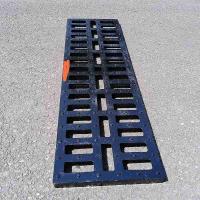China EN 124 Standard Cast Iron Gully Grating Heavy Duty Drain Grate For Road Yard With Frame for sale