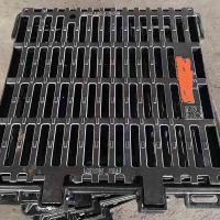 China EN 124 Standard Cast Iron Gully Grating Heavy Duty Drain Grate For Road Yard With Frame for sale