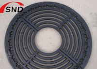 China Circle Ductile Iron Gully Grate For Tree Pond Grate E600 Gully Grate for sale