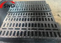 China Single EN124 Standard Cast Iron Gully Grate Painting Surface Square Shape for sale