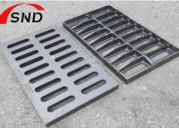 China Single EN124 Standard Cast Iron Gully Grate Painting Surface Square Shape for sale