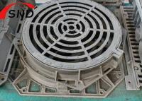 China High Strength Ductile Iron Grate Gully Spray Paint For Sewer Outlets 20kg To 30 Kg for sale
