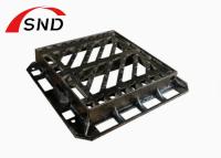 China Rectangle Cast Iron Gully Cover 59*53*100 Gully Grate For Drain Away Water for sale