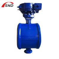 China Cast Steel Welded Butterfly Valve Wafer Type For Petrochemical Industry for sale