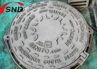 China Round Heavy Duty Ductile Iron Cover With Anti Theft D400 Cover And Frame for sale