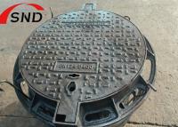 China Round Heavy Duty Ductile Iron Cover With Anti Theft D400 Cover And Frame for sale