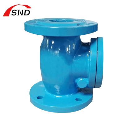 China Flanged Cast Iron Swing Check Valve Customized For Liquefied Gas for sale