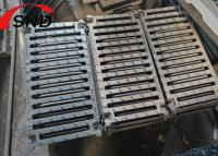 China Strip Opening Cast Iron Clark Drain Gully Grate 500*500mm With Spray Paint for sale