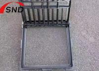 China Grid Opening Cast Iron Channel Gully Grate B125 500*500mm for sale