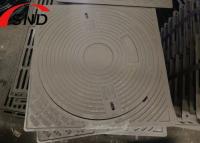 China Anti Vibration Septic Tank Ductile Iron Manhole Cover DIN En124 for sale
