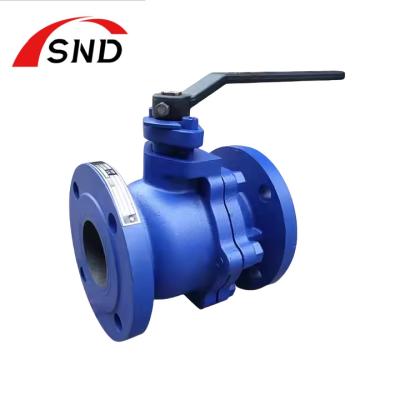 China Chemical Industry Spheroidal Ductile Iron Ball Valve Dn200 Flanged Connection for sale