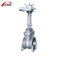 China Cast Steel Electric Gate Valve DN100 For Thermal Power Station API DIN JIS  Standard for sale