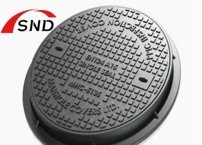 China Anti Displacement Ductile Iron D400 Manhole Cover For Urban Main Roads for sale