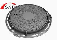 China Anti Displacement Ductile Iron D400 Manhole Cover For Urban Main Roads for sale