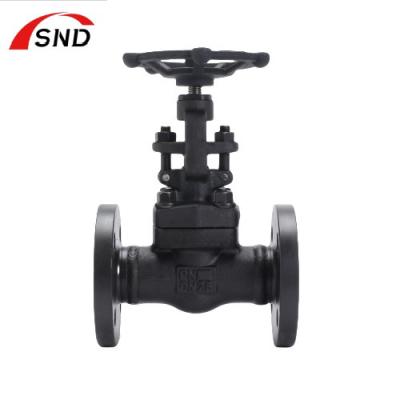 China API DIN JIS Forged Steel Flange Gate Valves For Manufacturing for sale